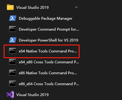 【cmake】——在windows上用cmake，使用vs studio的编译器_x64 native tools command cd-CSDN博客