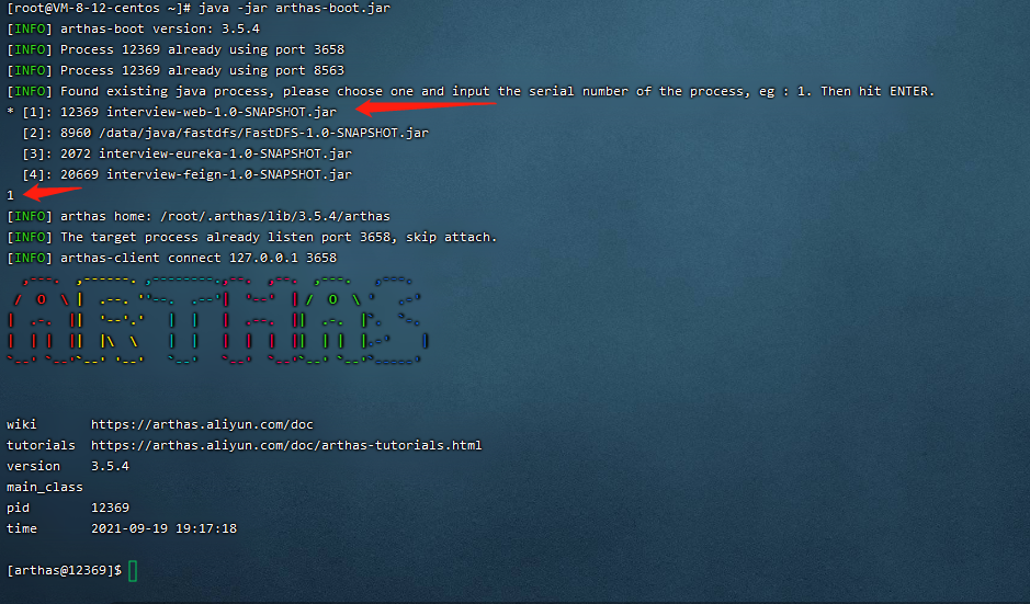 Java-JVM诊断工具Arthas_affect(class count: 0 , method count: 0) cost in 5-CSDN博客