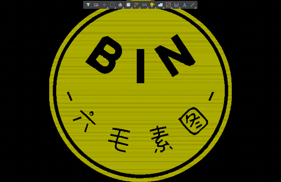 教你如何一步一步制作自己的PCB个人LOGO_pcb r logo-CSDN博客