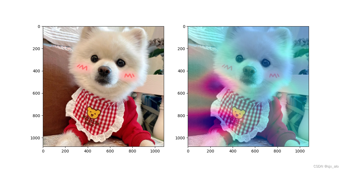 杂记1使用plt在一个窗口展示两张图片matplotlib 显示两张图片 Csdn博客 