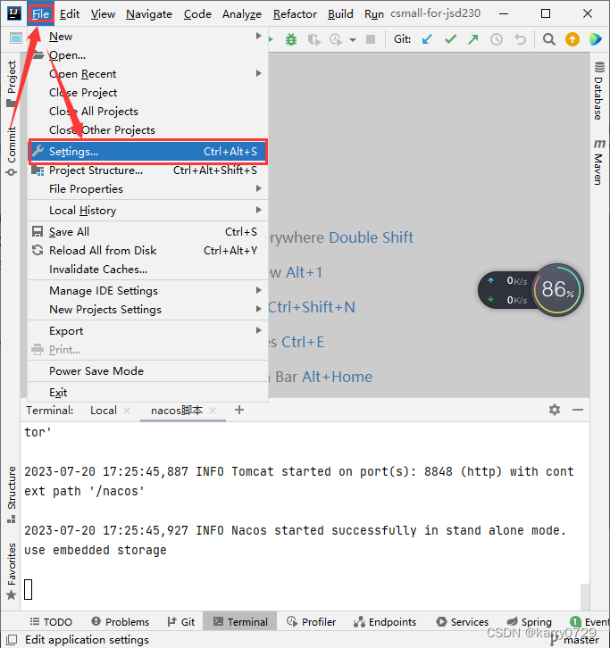idea中的Terminal窗口提示没有配置环境变量,但是cmd控制窗口启动正常_idea terminal窗口-CSDN博客