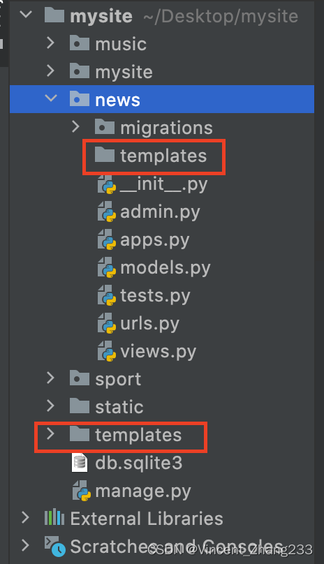 专题4：Django之在应用下创建模版templates及注意事项_templates文件夹无法创建-CSDN博客