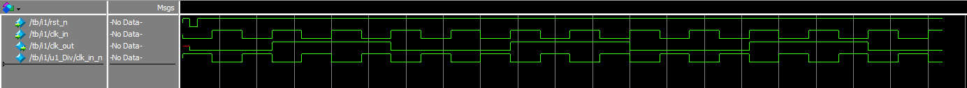 Verilog实现 1x任意整数分频器通用代码八分频器verilog程序 Csdn博客 3961