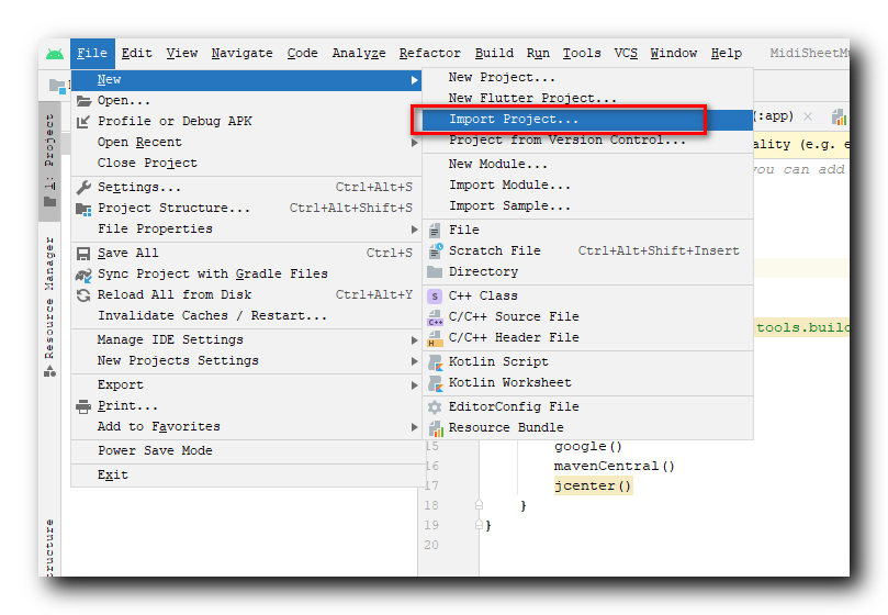 【BLE MIDI】推荐一个 Android 平台开源 MIDI 软件 MidiSheetMusic ( 相关资料 | Android Studio 中导入 Eclipse 源码 )-CSDN博客