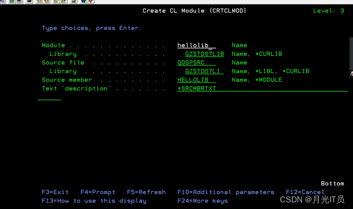 AS400技术创建执行CL程序的步骤_as400 crtlib-CSDN博客