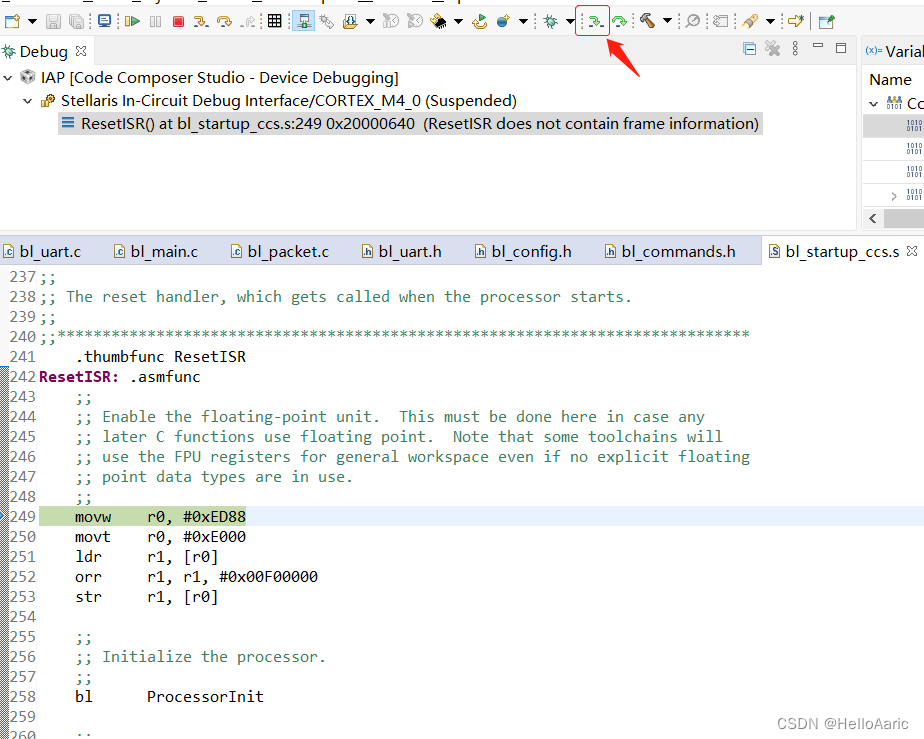 TI的bootloader启动过程——以UART为例_ti bootloader-CSDN博客