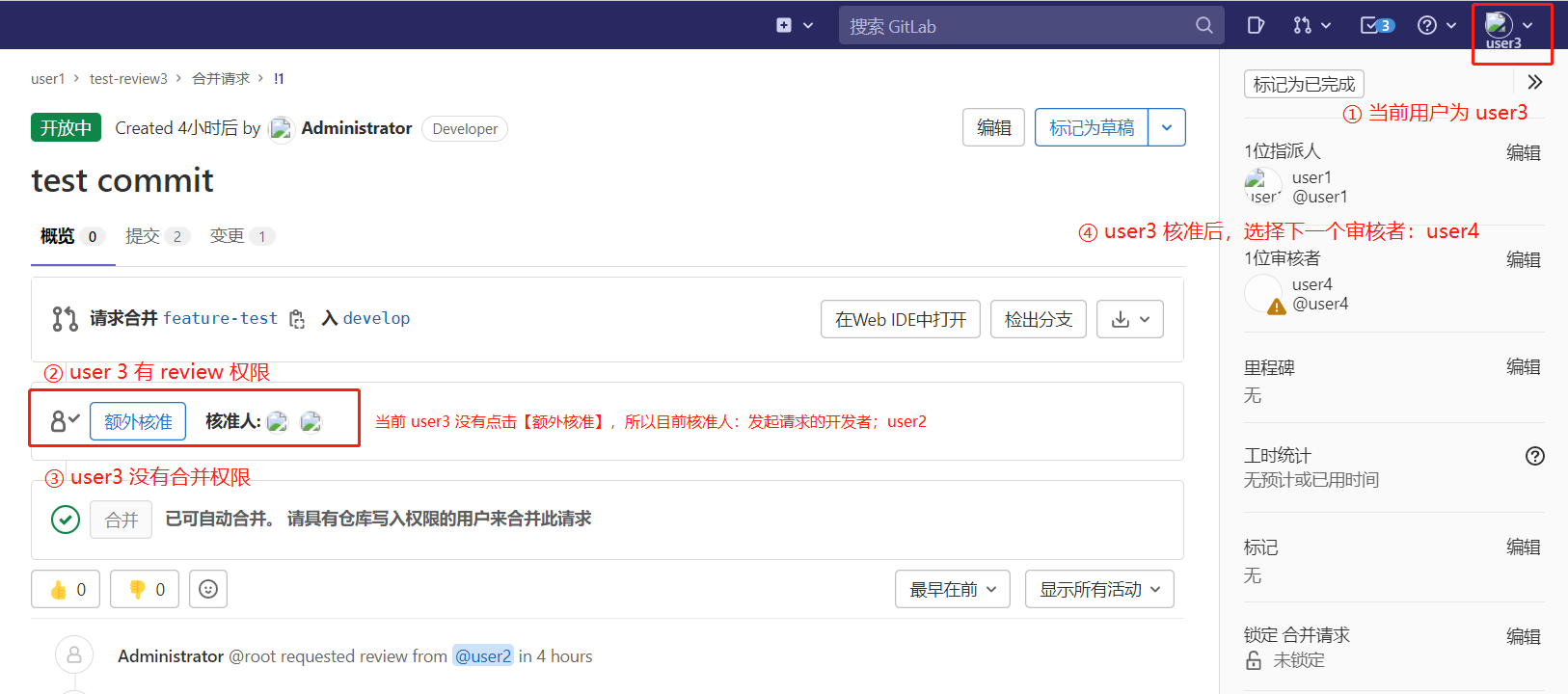 gitlab 社区版 多人 review 实现_gitlab review-CSDN博客