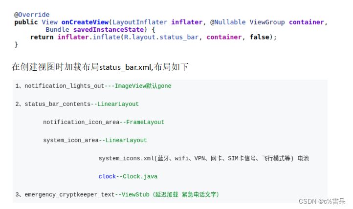 Android11 状态栏icon图标的显示流程collapsedstatusbarfragment Csdn博客 
