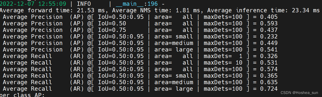 yolox-s && yolox-x evaluate_yolox eval-CSDN博客