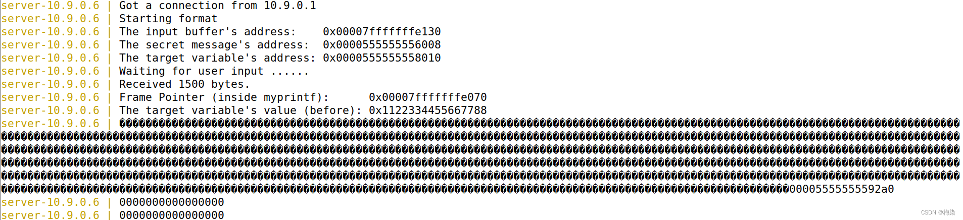 [SEEDLabs] Format String Attack Lab_梅染的博客-CSDN博客