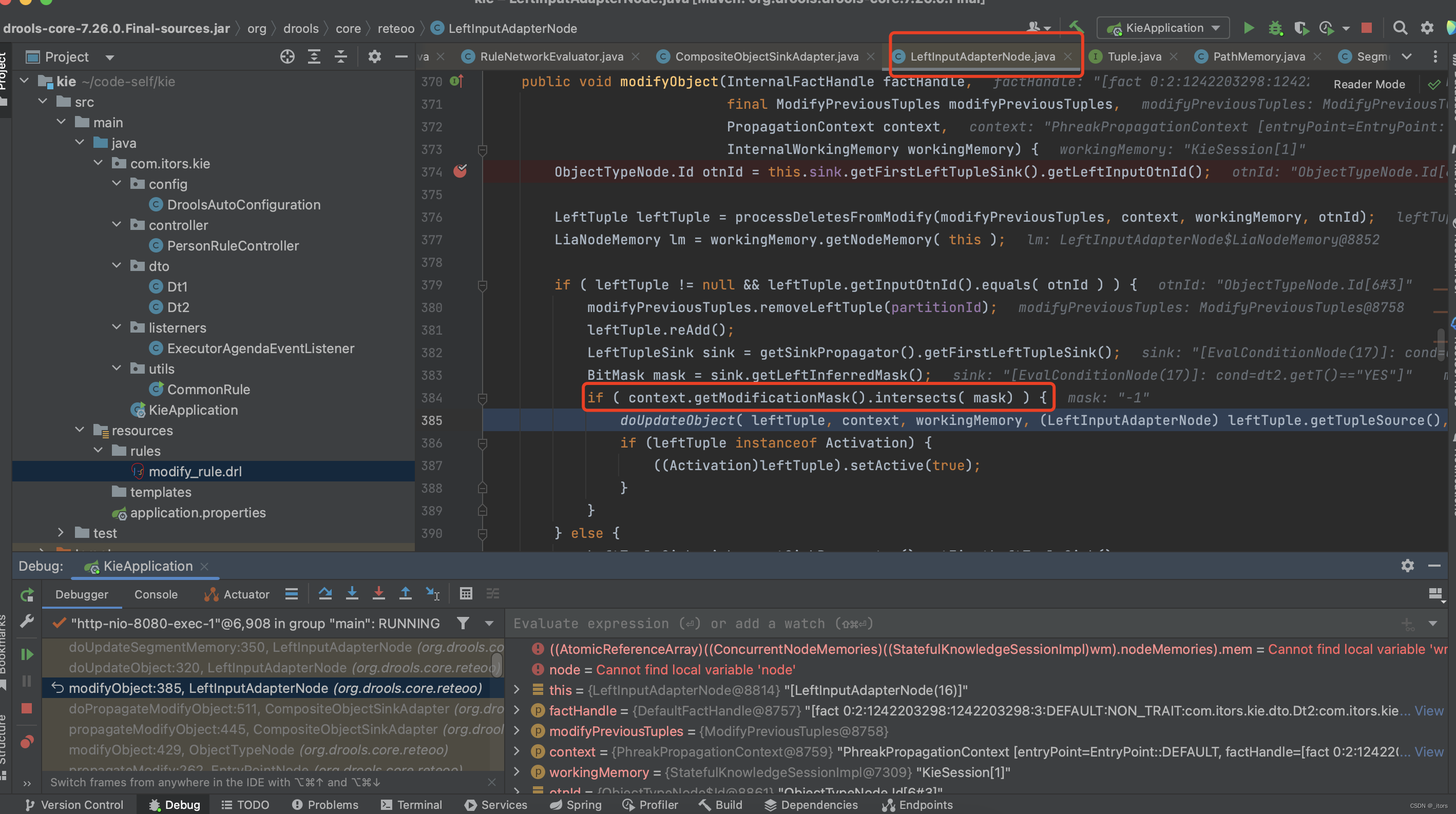 探究drools规则引擎匹配的过程_drools匹配是按照fact的插入顺序进行的吗-CSDN博客