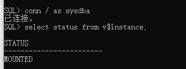oracle表创建出现ORA-01109: 数据库未打开,ORA-01081: 无法启动已在运行的 ORACLE - 请先将其关闭,ORA-01109_oracle数据库未打开-CSDN博客