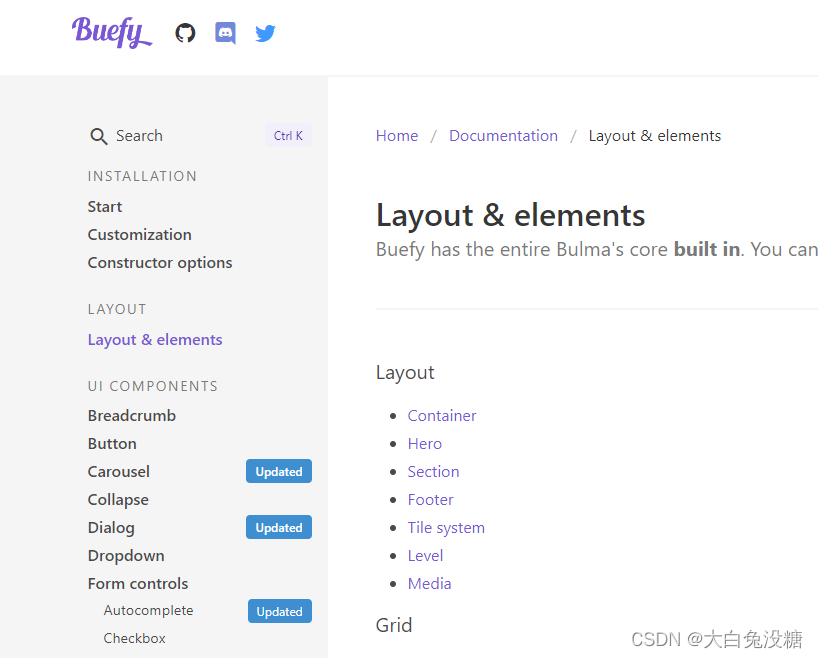 值得推荐的VUE UI框架-CSDN博客