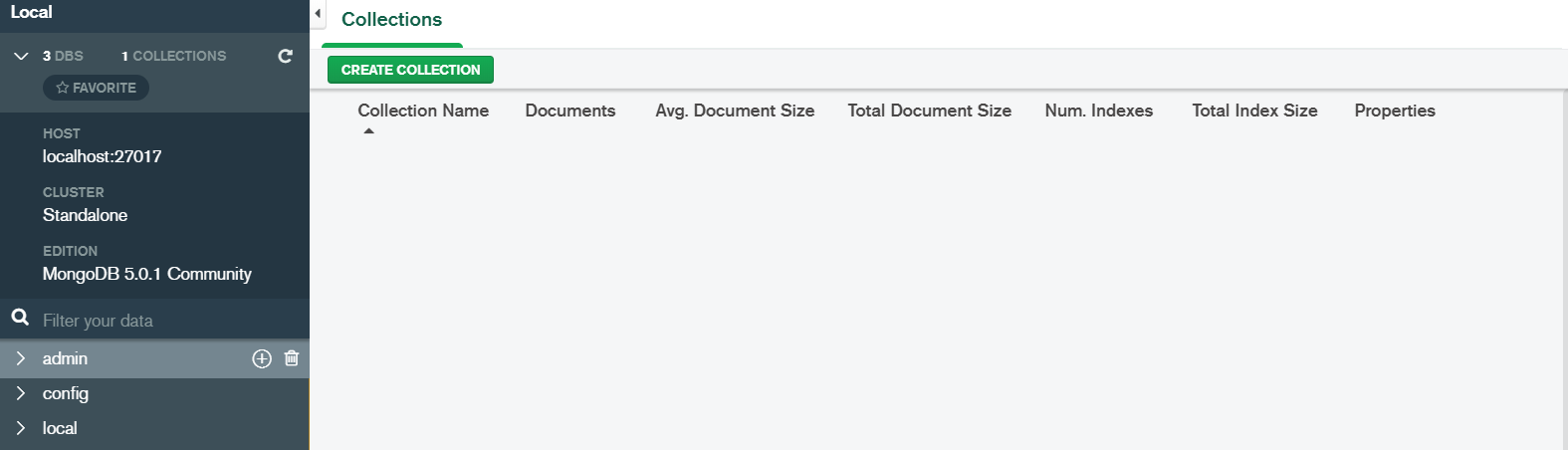 学会使用MongoDB Compass ，实现MongoDB的可视化_mongodb compass设置软件界面字体大小-CSDN博客