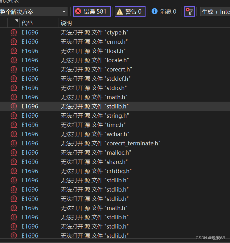 【VS 2022】 hello world出现几百个错误_visual studio e0282-CSDN博客