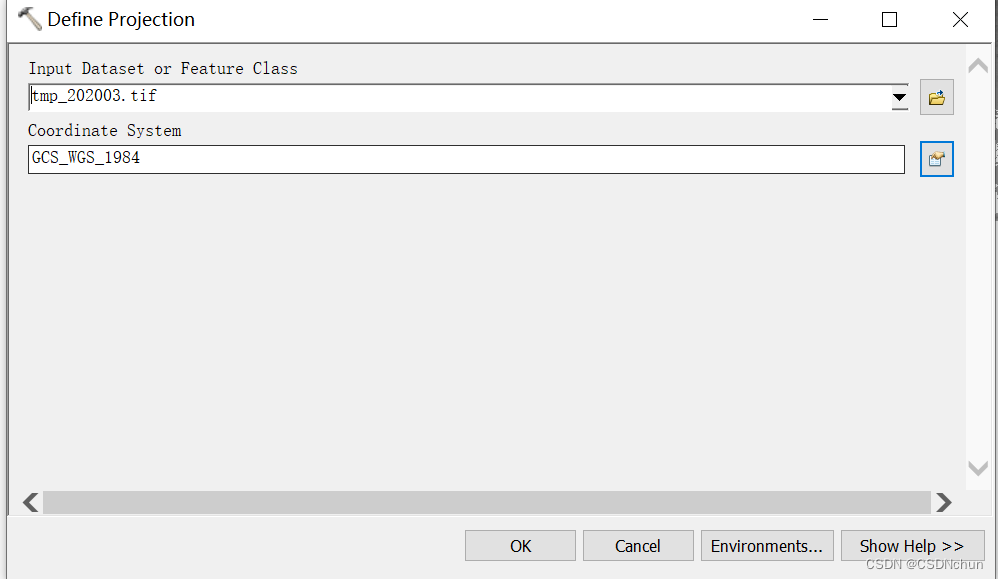 ArcGIS nc文件读取，定义坐标及修改投影_arcgis打开nc文件-CSDN博客