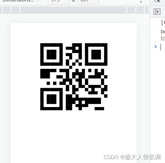 使用qrcode.vue生成二维码_qrcode生成的二维码太密集,如何处理vue-CSDN博客