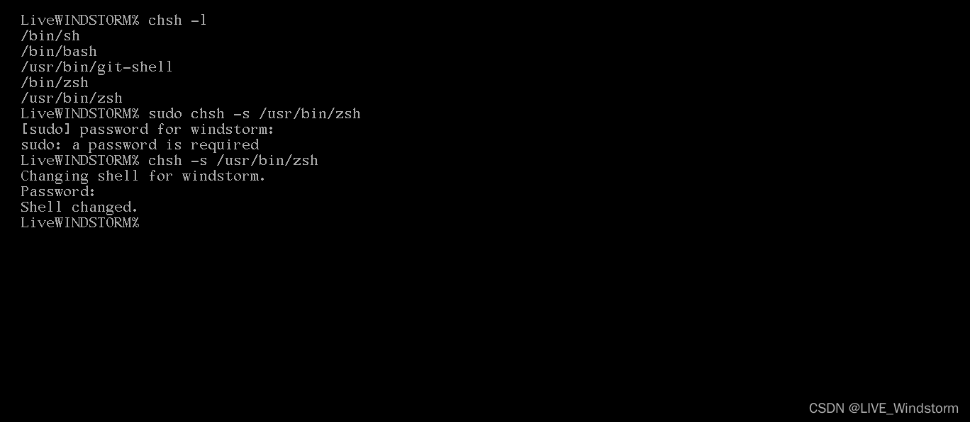 Linux 安装zsh和zsh的配置_linux zsh-CSDN博客