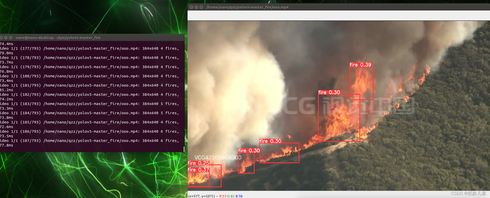 基于YOLOv5s的火焰检测在jetson nano边缘计算设备上的部署（使用tensorrt加速，Deepstream视频推流SDK）_jetson nano yolov5-CSDN博客