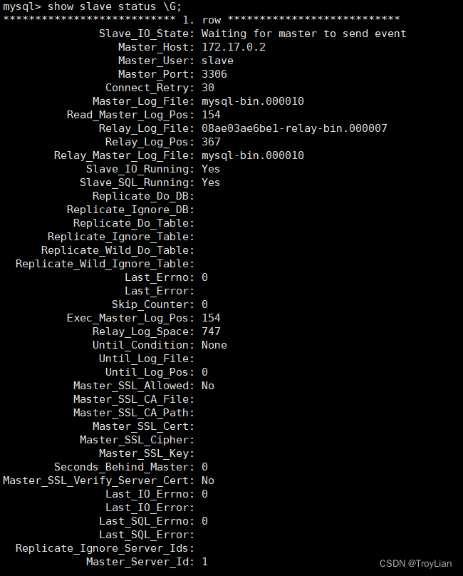 Mysql一主一从mysql 一主一从 Csdn博客