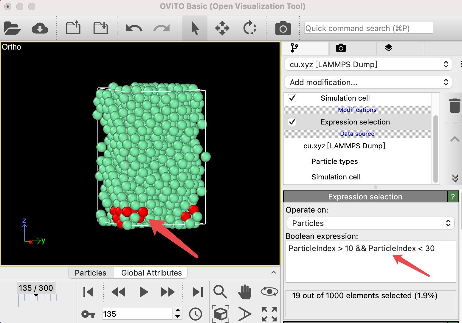 lammps后处理：ovito选择原子高级技巧讲解-CSDN博客