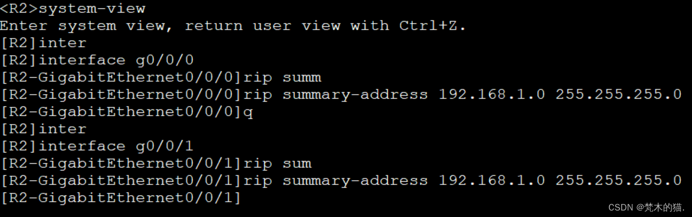 RIPv2配置_ripv2怎么配置-CSDN博客