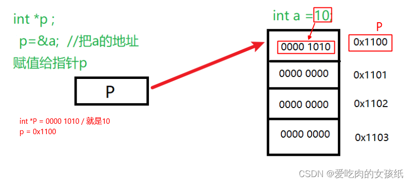 【C语言】指针，指针常量，常量指针_地址可以赋值给地址常量吗-CSDN博客