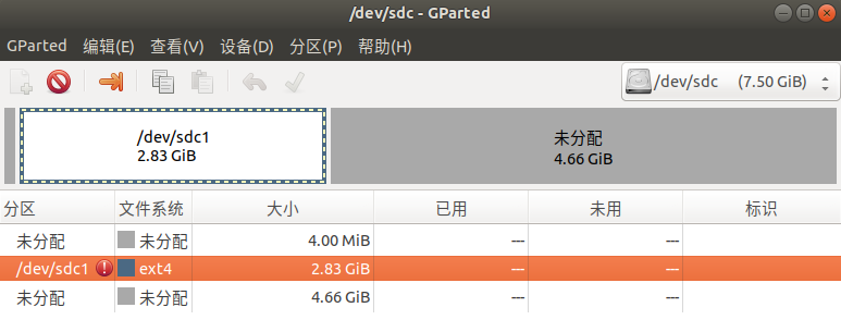 【问题解决】GParted ext4分区显示红色感叹号，Journal superblock magic number invalid 错误_invalid superblock magic ...