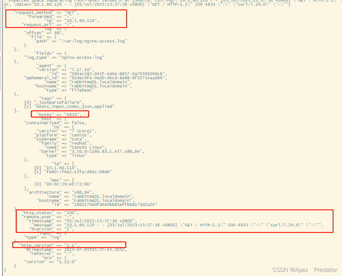 Mutate使用 日志过滤 如何过滤掉logstash 中message 嵌套的字段 Csdn博客