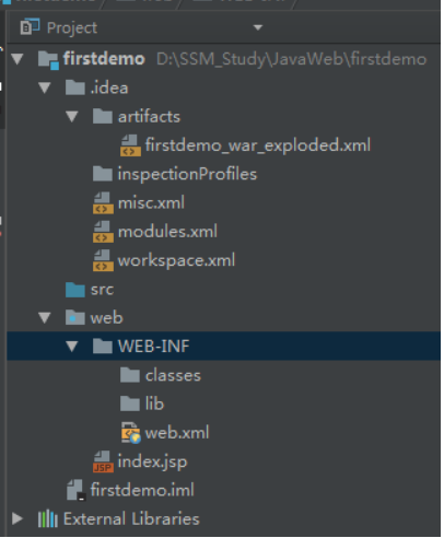 如何用IDEA创建一个web项目——初学者必会！！_简述利用idea工具建立一个web程序的步骤?-CSDN博客
