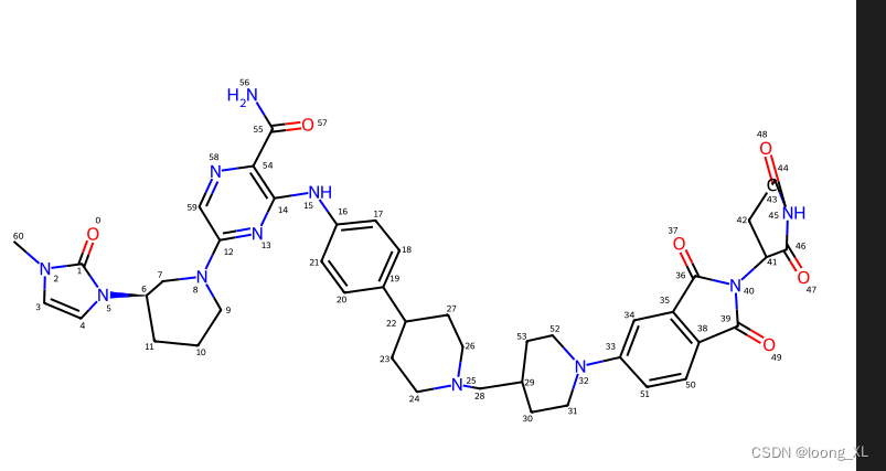 rdkit 3d结构距离键长矩阵获取rdDistGeom与键角度获取rdMolTransforms_loong_XL的博客-CSDN博客