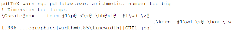 LaTeX报错解决办法：arithmetic: number too big ! Dimension too large.-CSDN博客