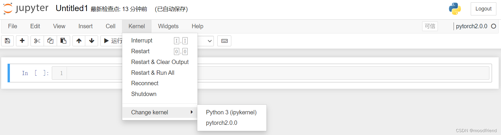 在jupyter Notebook下使用虚拟环境怎么用虚拟环境启动jupyter Csdn博客