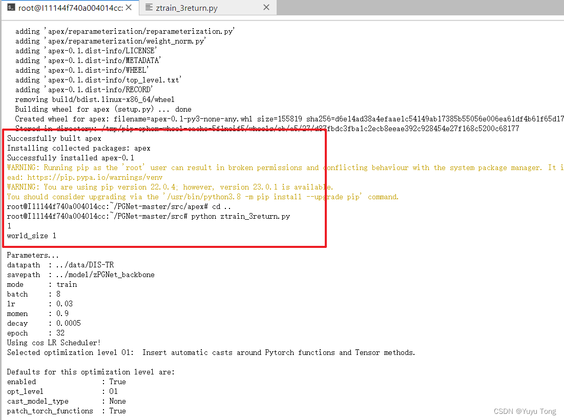 apex常见报错，亲测1080Ti/2080Ti/3090显卡均适用_importerror: cannot import name 'amp' from 'apex' -CSDN博客