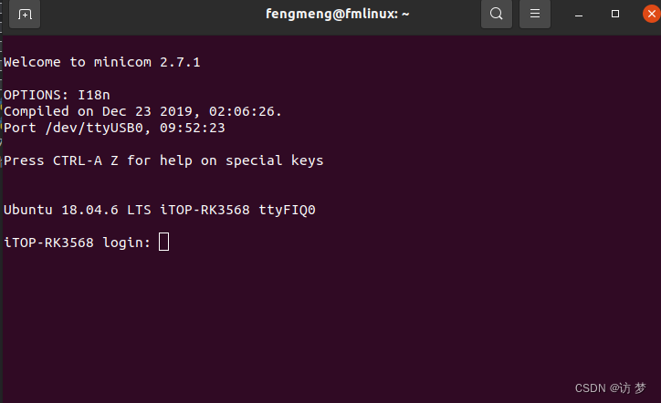 linux系统与嵌入板子之间传文件（adb），启动嵌入式板子终端（minicom）_minicom传文件-CSDN博客