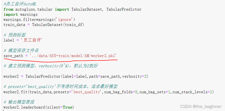 使用python读取autogluon模型报错_buildkite-windows-cpu-autoscaling-CSDN博客