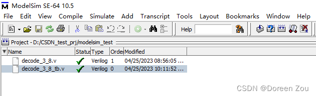 Modelsim的入门仿真步骤(图文干货)modelsim仿真 Csdn博客