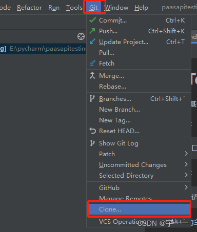 【已被git管理的pycharm更改git项目地址】_pycharm修改git地址-CSDN博客