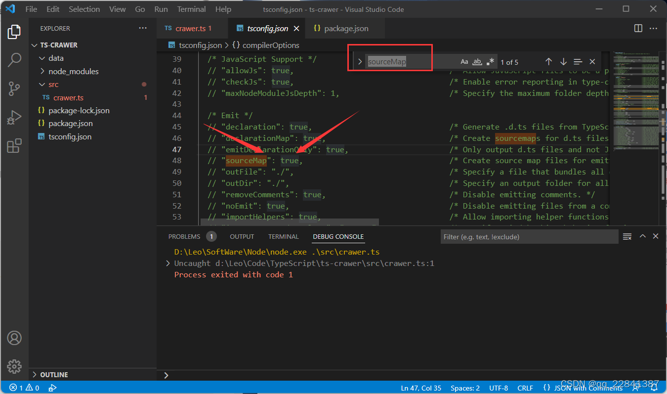 Typescript文件调试【vscode使用,debug】typescript Debug Csdn博客