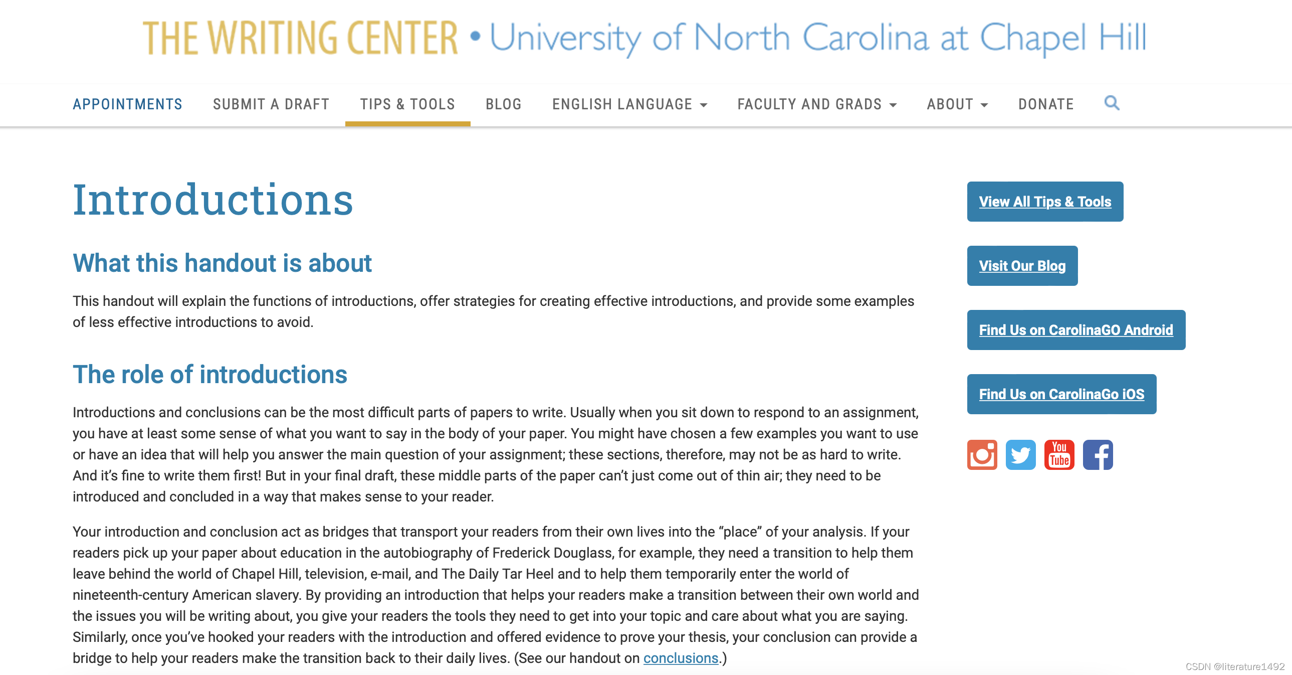 怎样写好英文论文的introduction部分？_英语论文introduction怎么写_literature1492的博客-CSDN博客