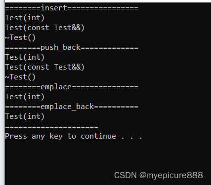 C++11新特性（4）：emplace() 和 insert()_emplace和insert的区别-CSDN博客