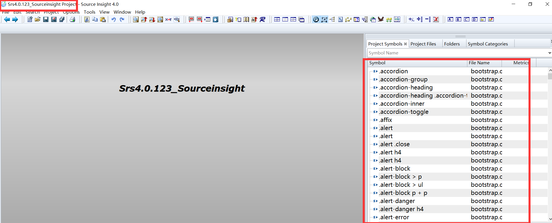 SourceInsight4.0 创建项目并同步文件_soure insight同步时显示无法创建-CSDN博客