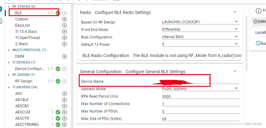 CC26X2R1F CCS SYSCFG 修改设备名称-CSDN博客