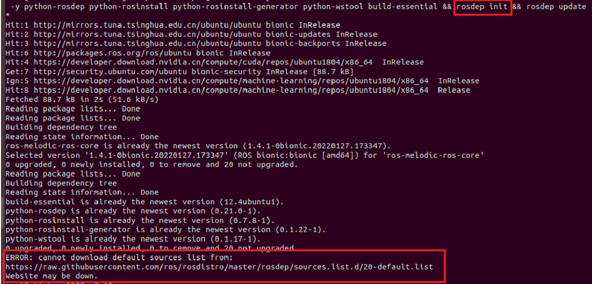 【docker/ros】docker容器中安装melodic-ros-core过程总结_docker ros melodic-CSDN博客