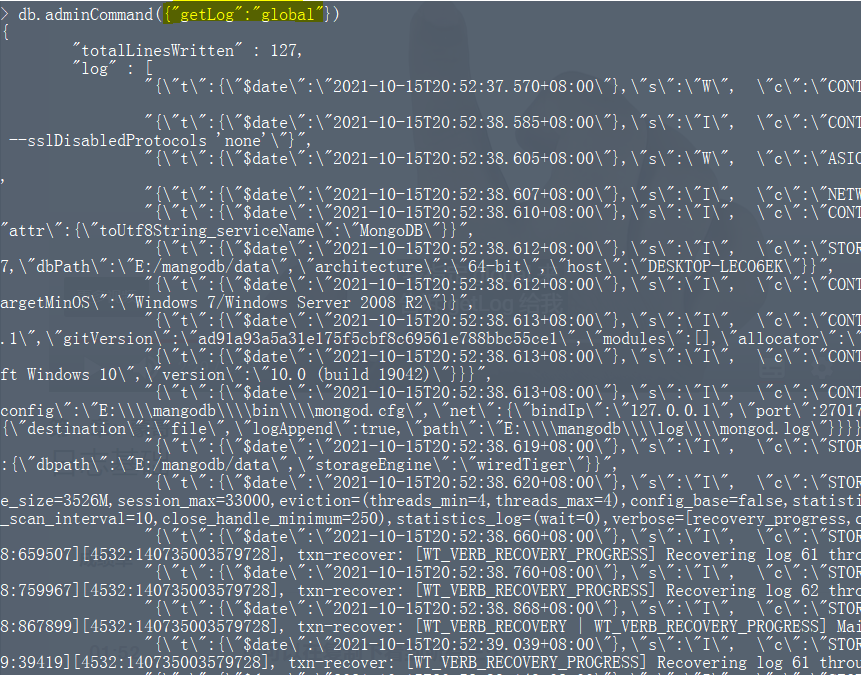 Mongod日志_linux查询mongo日志级别-CSDN博客
