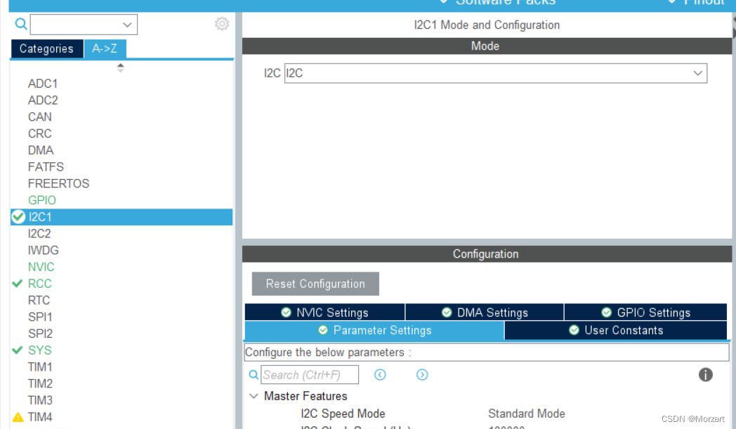 STM32Cube&Keil——STM32C8T6：基于IIC协议的温湿度采集（奥松AHT20温湿度传感器）_stm32cube iic程序-CSDN博客