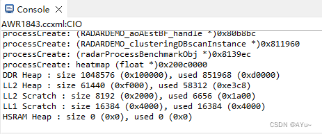 毫米波雷达AWR1843 CCS调试_awr1843boost配套软件-CSDN博客