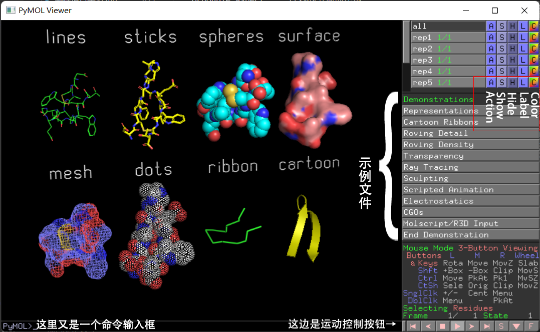 PyMol2.5的基础使用_cylindrical helices如何变直-CSDN博客