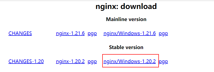 Nginx的安装与配置 Windows_nginx-1.20.2-CSDN博客