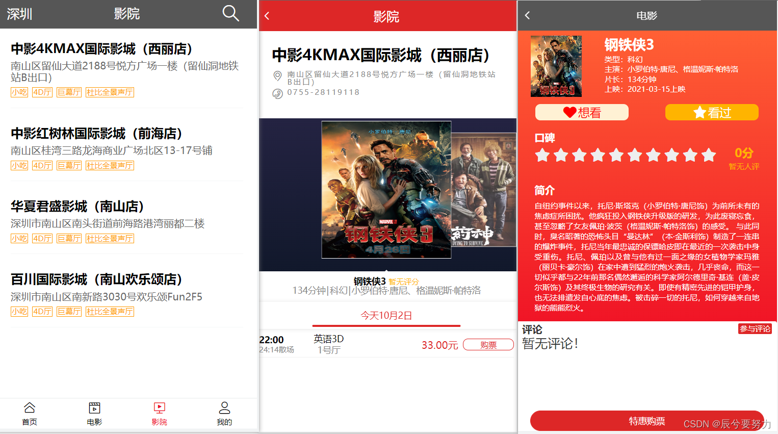 电影院管理系统（java毕业设计） Java电影管理平台 Csdn博客